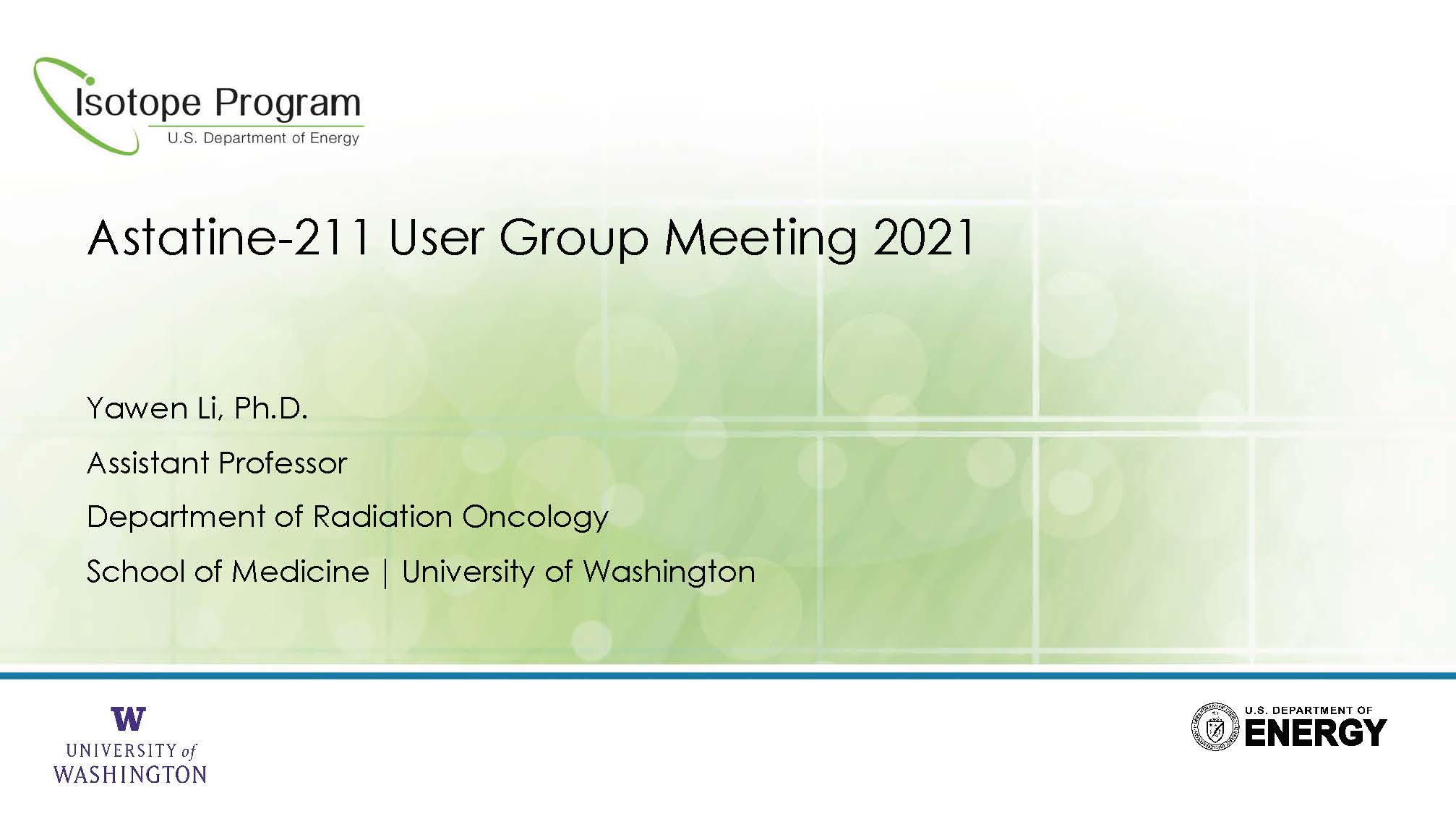 2021 DOE Isotope Program User Group Meetings | NIDC: National Isotope ... 2021 DOE Isotope Program User Group Meetings | NIDC: National Isotope ...
